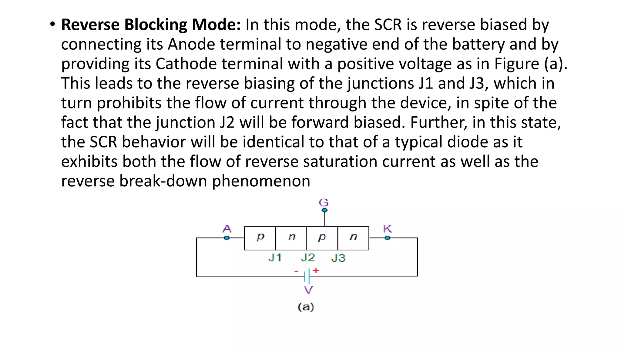 Thyristor | PPTX