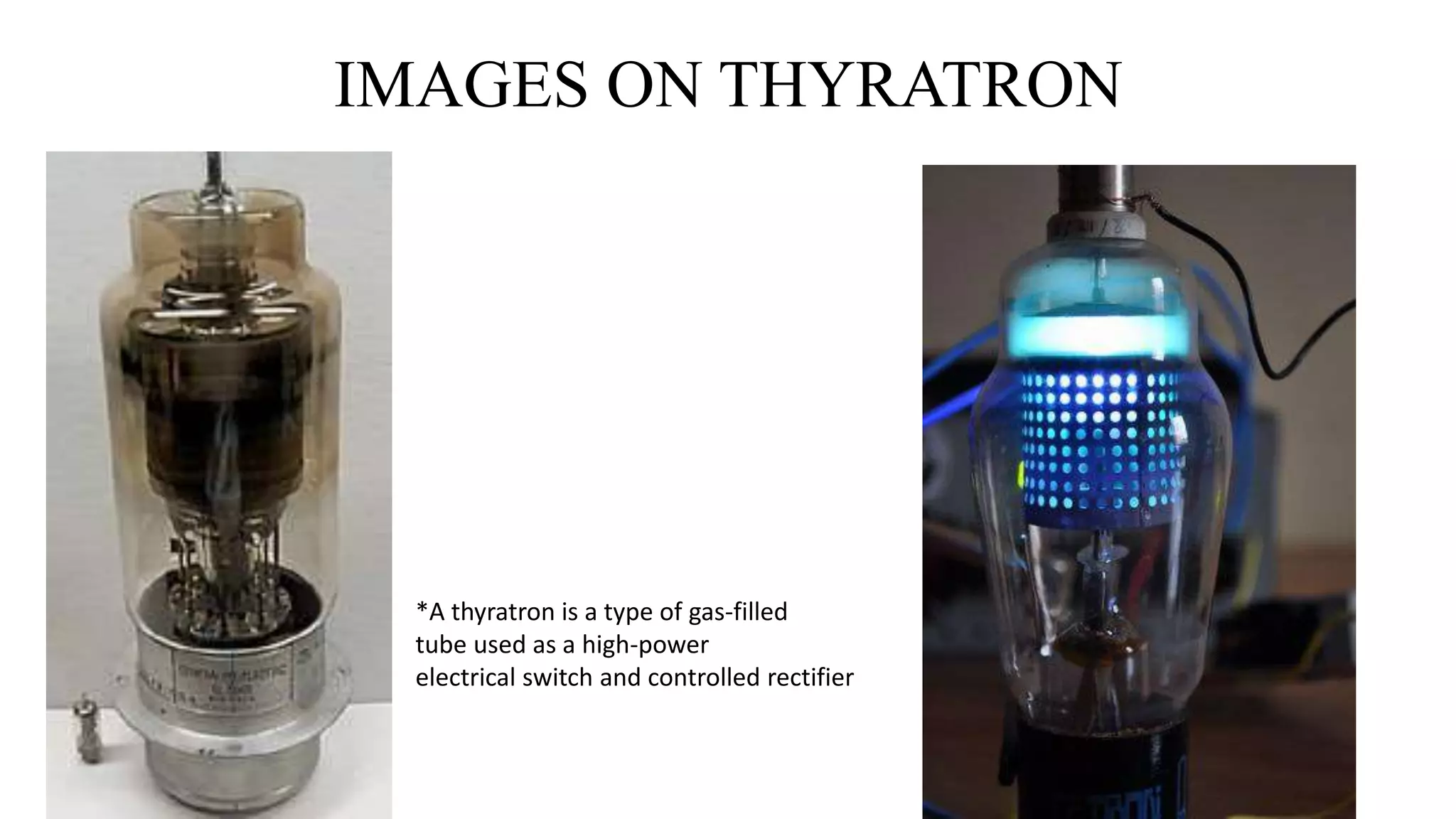 Thyristor | PPTX