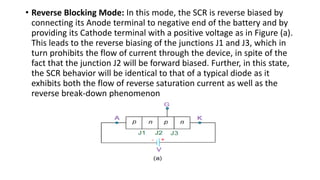 Thyristor | PPTX