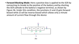 Thyristor | PPTX