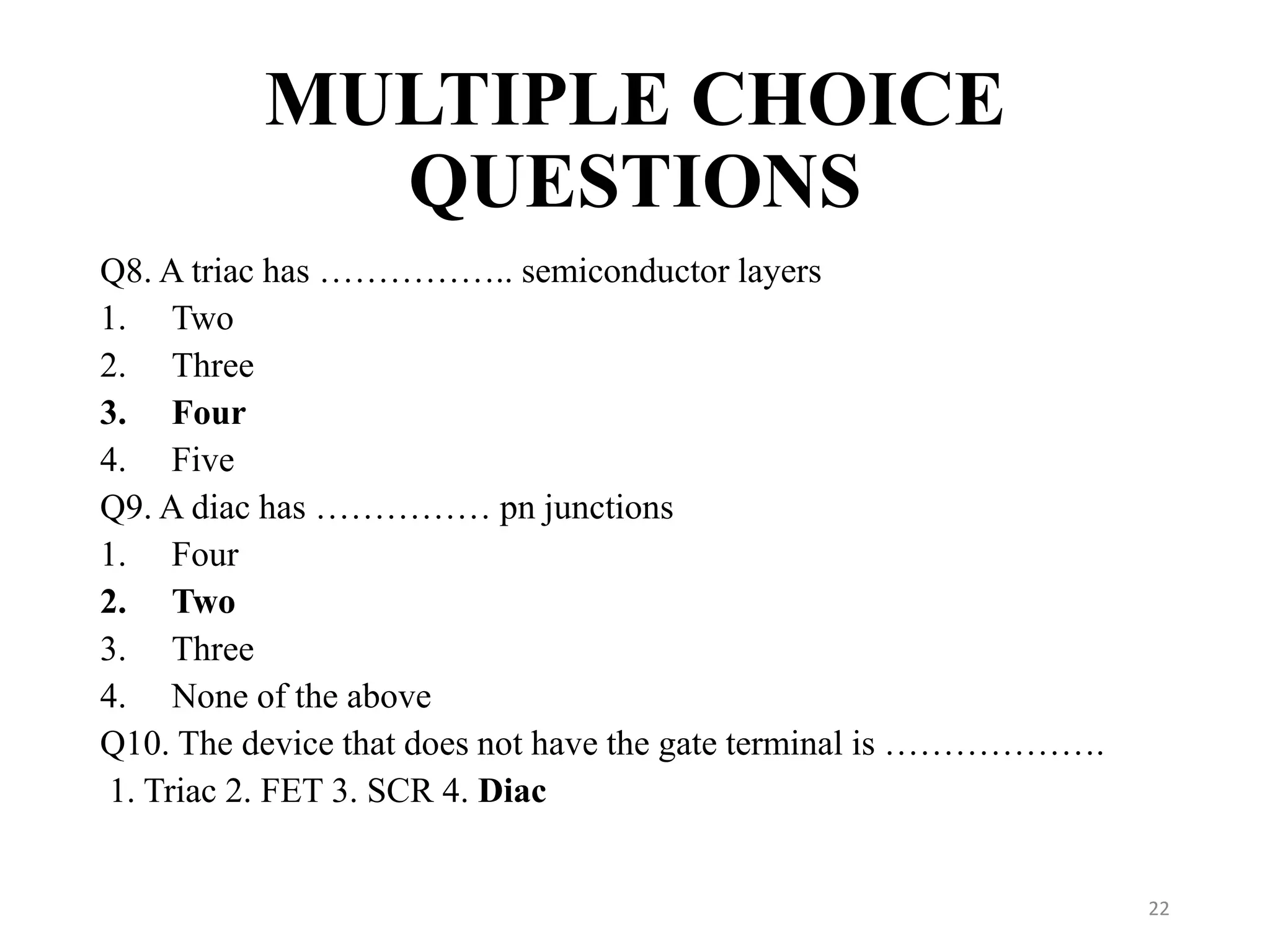 Thyristor family | PPTX