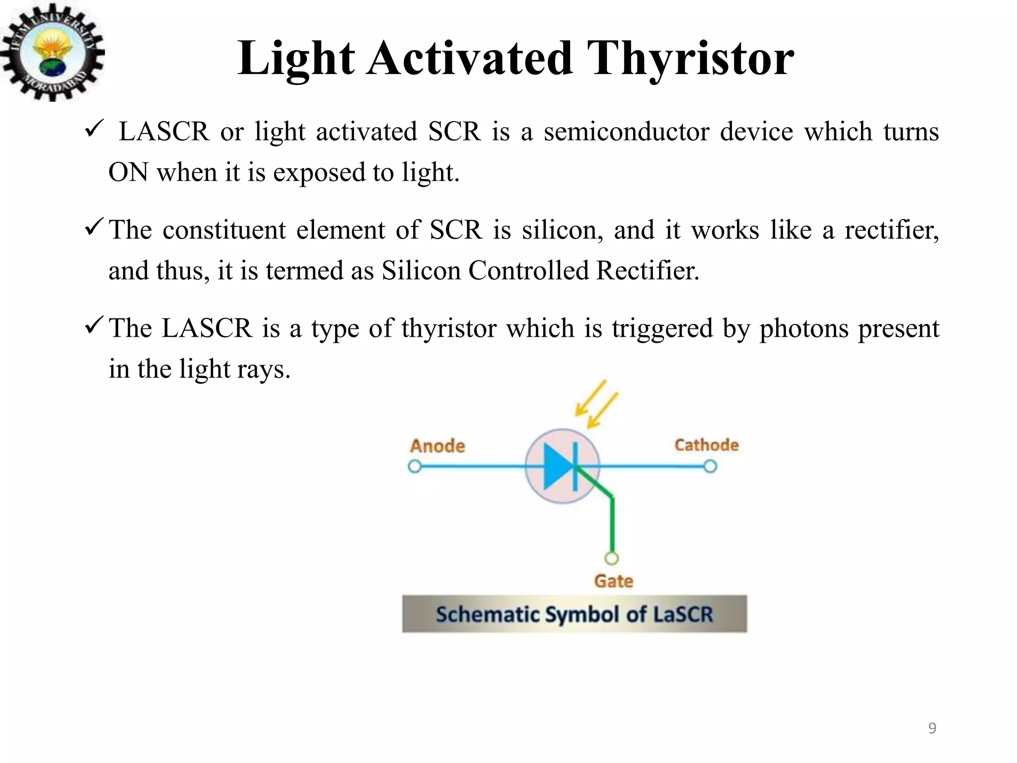 Thyristor family | PPTX