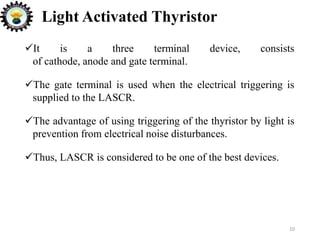 Thyristor family | PPTX