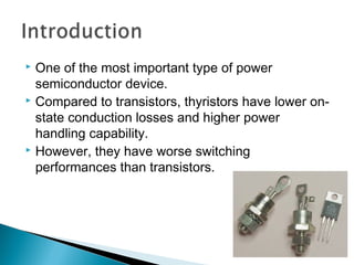 Thyristors | PPT