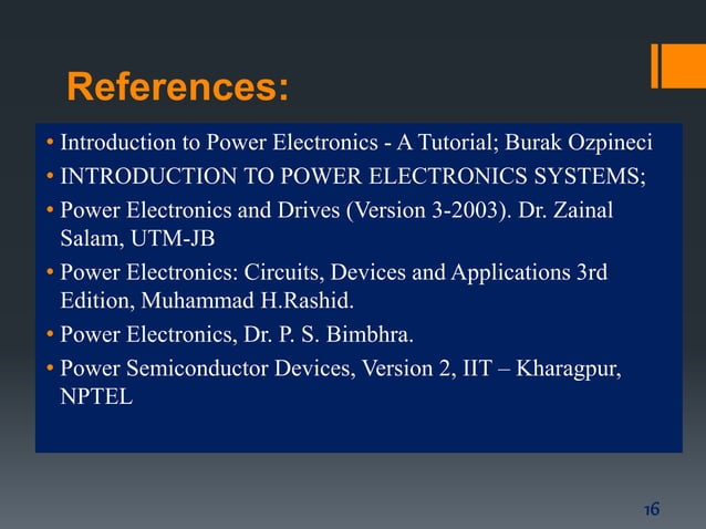 Thyristors, its types | PPT