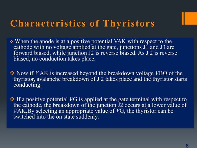 Thyristors, its types | PPT