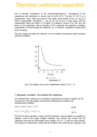 Thyristor switched capacitor | DOCX