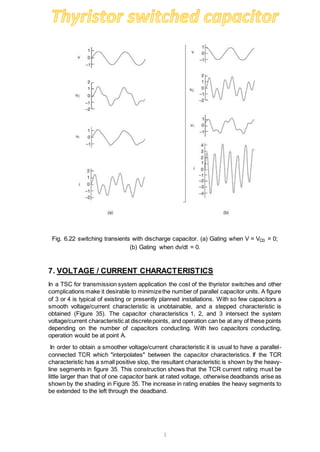 Thyristor switched capacitor | DOCX