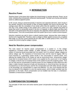 Thyristor switched capacitor | DOCX