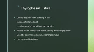 Thyroglossal Cyst 2022.pptx | Thyroid Disorders | Endocrine and Metabolic Diseases