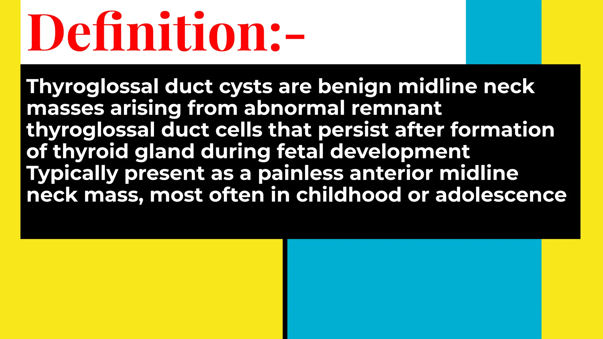 Thyroglossal duct | PDF