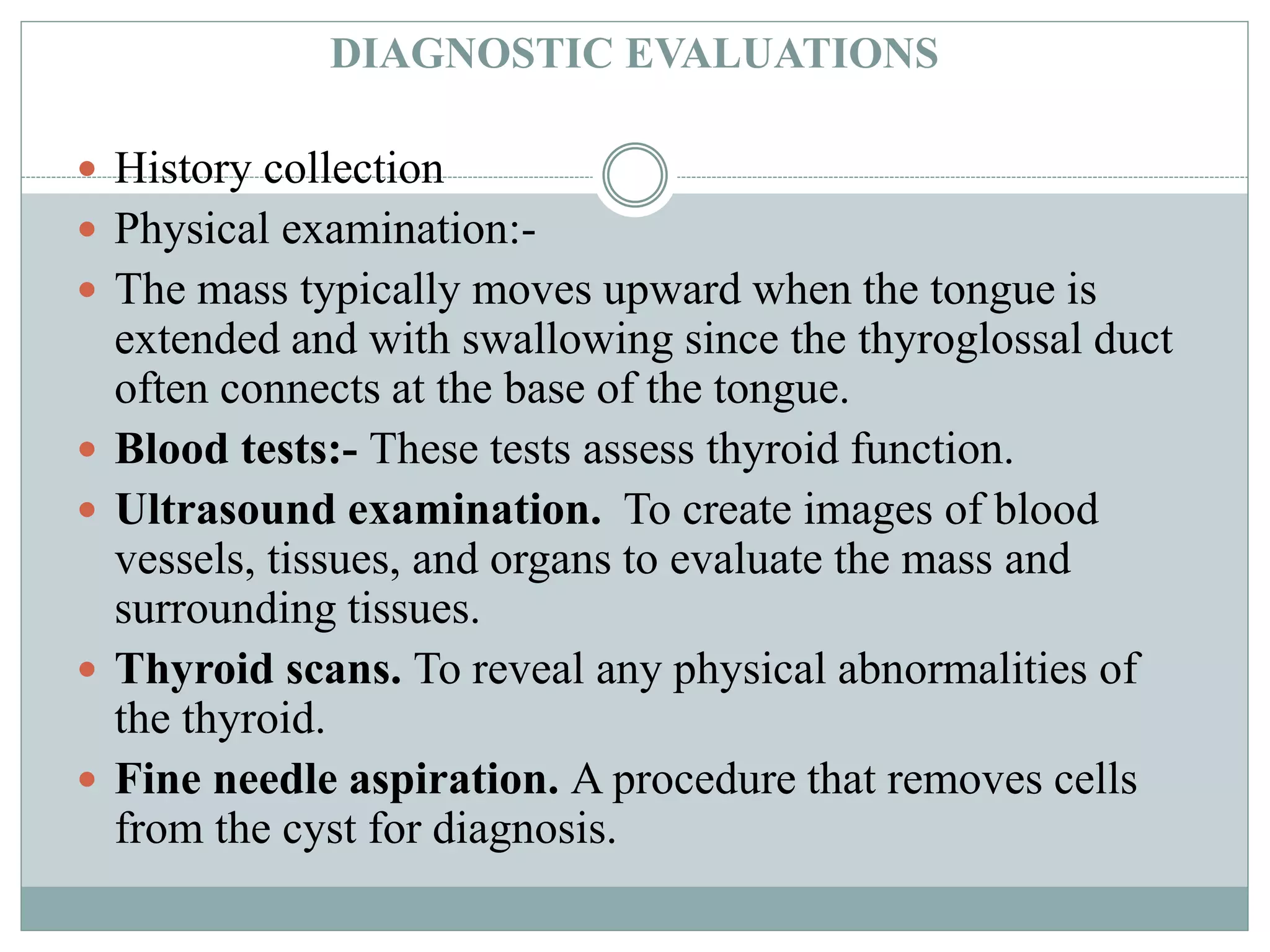 Thyroglossal Duct Cyst Ppt