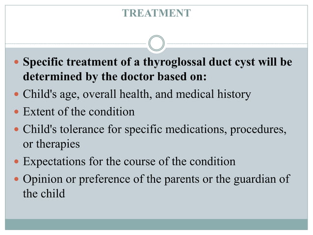 Thyroglossal duct cyst | PPTX | Thyroid Disorders | Endocrine and Metabolic Diseases