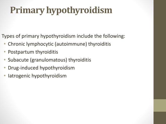 HYPOTHYROID | PPTX | Thyroid Disorders | Endocrine and Metabolic Diseases
