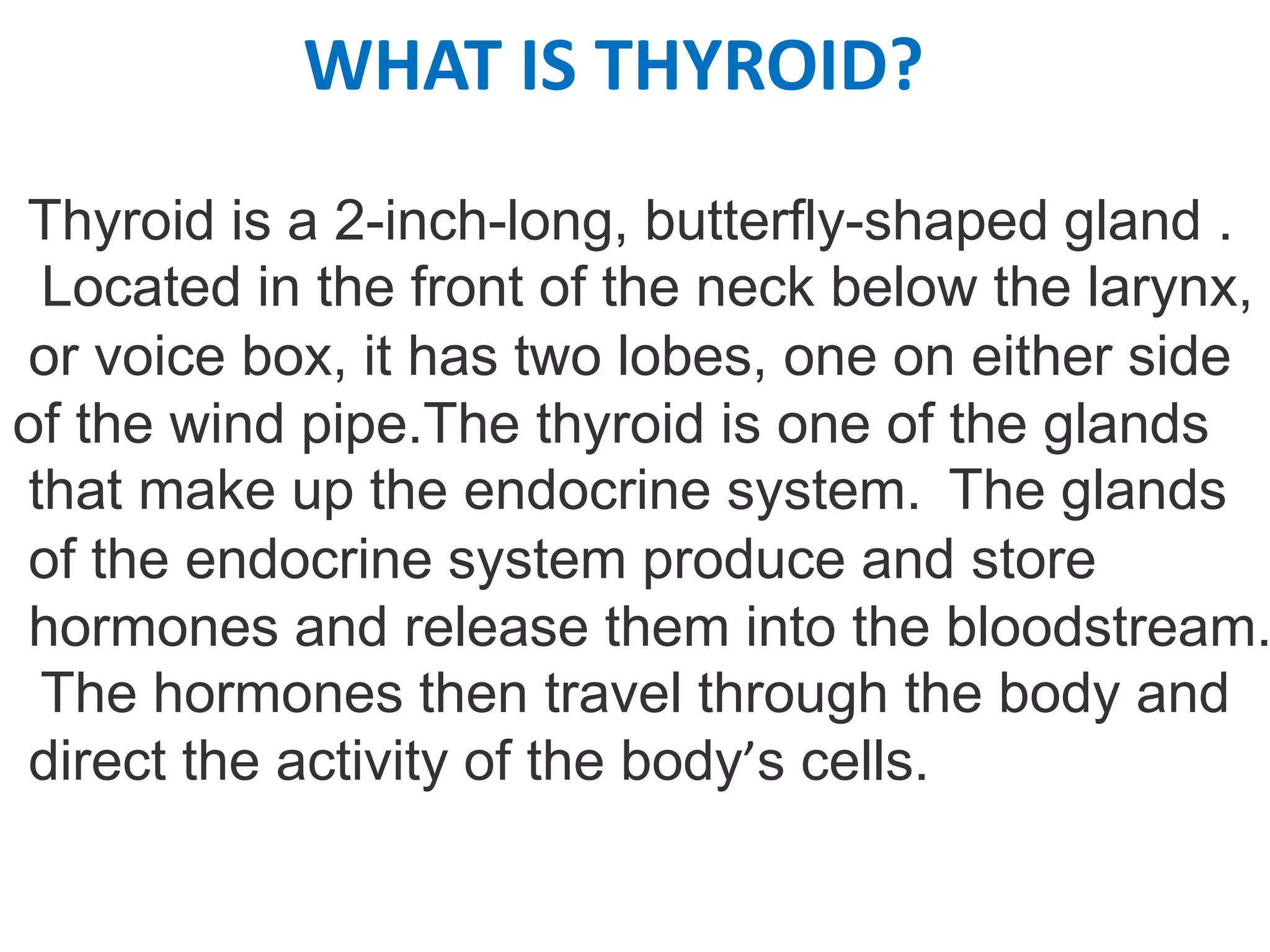 Thyroid | PPTX