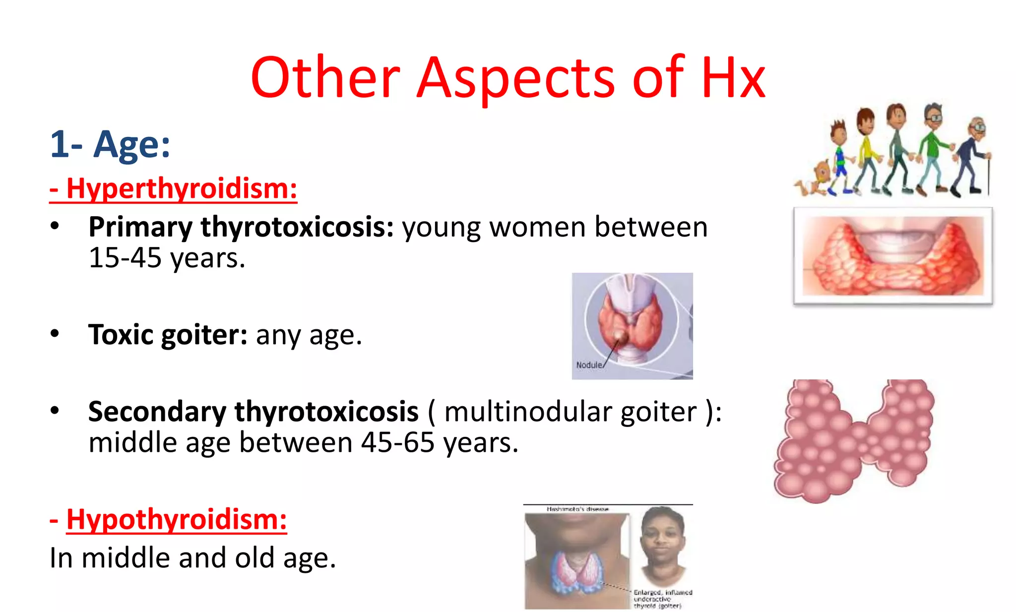 Thyroid History and Physical Examination | PPTX