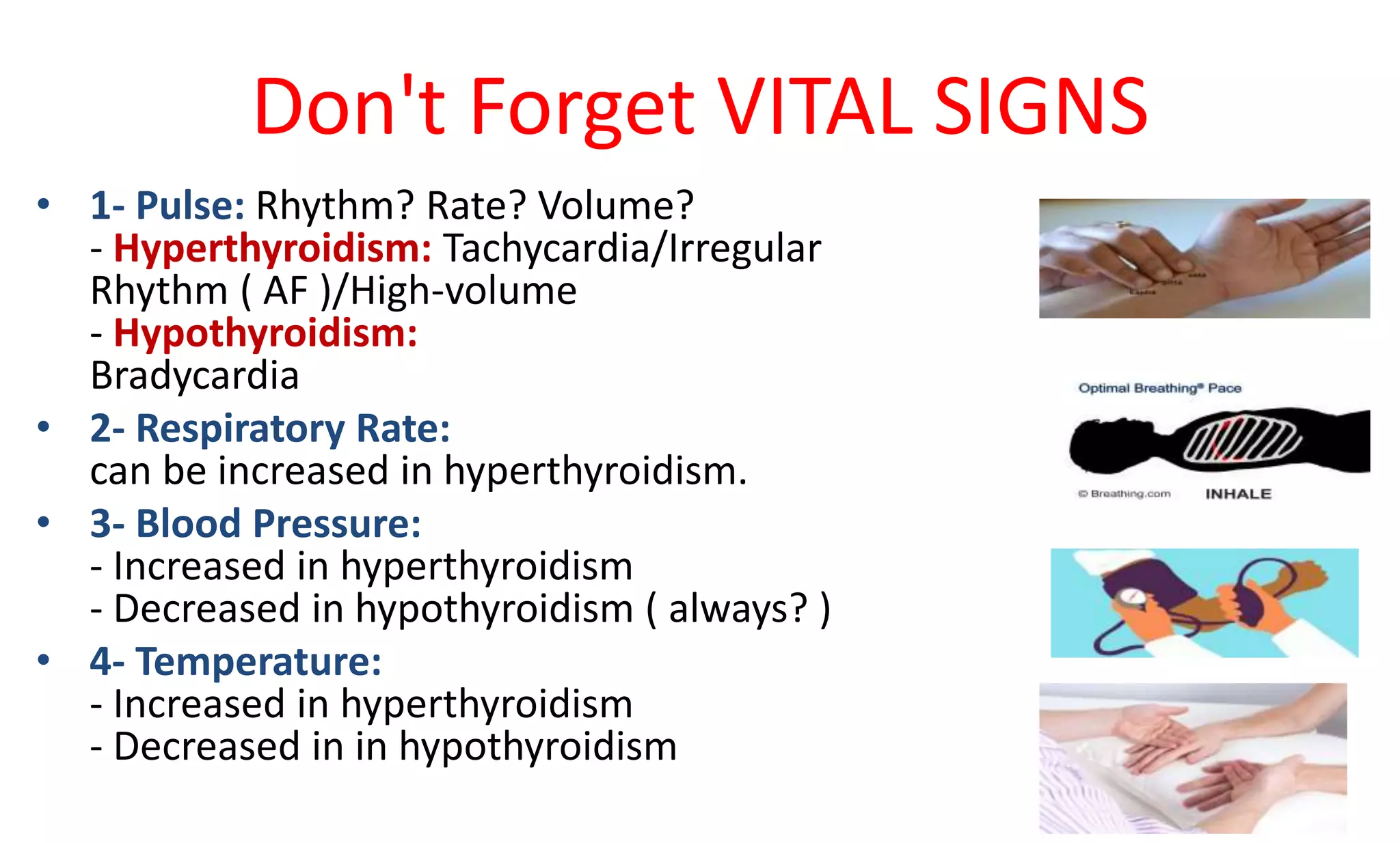 Thyroid History and Physical Examination | PPTX