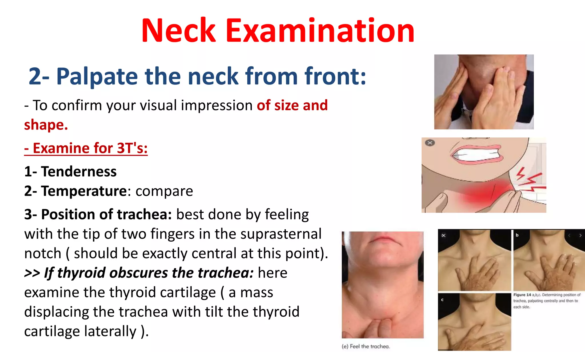 Thyroid History and Physical Examination | PPTX