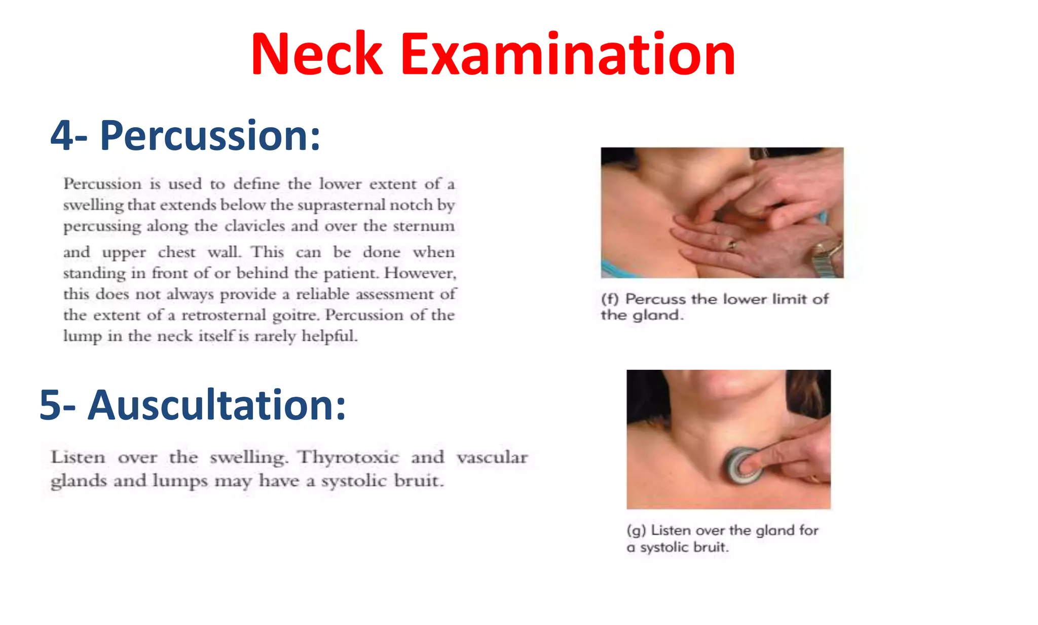 Thyroid History and Physical Examination | PPTX