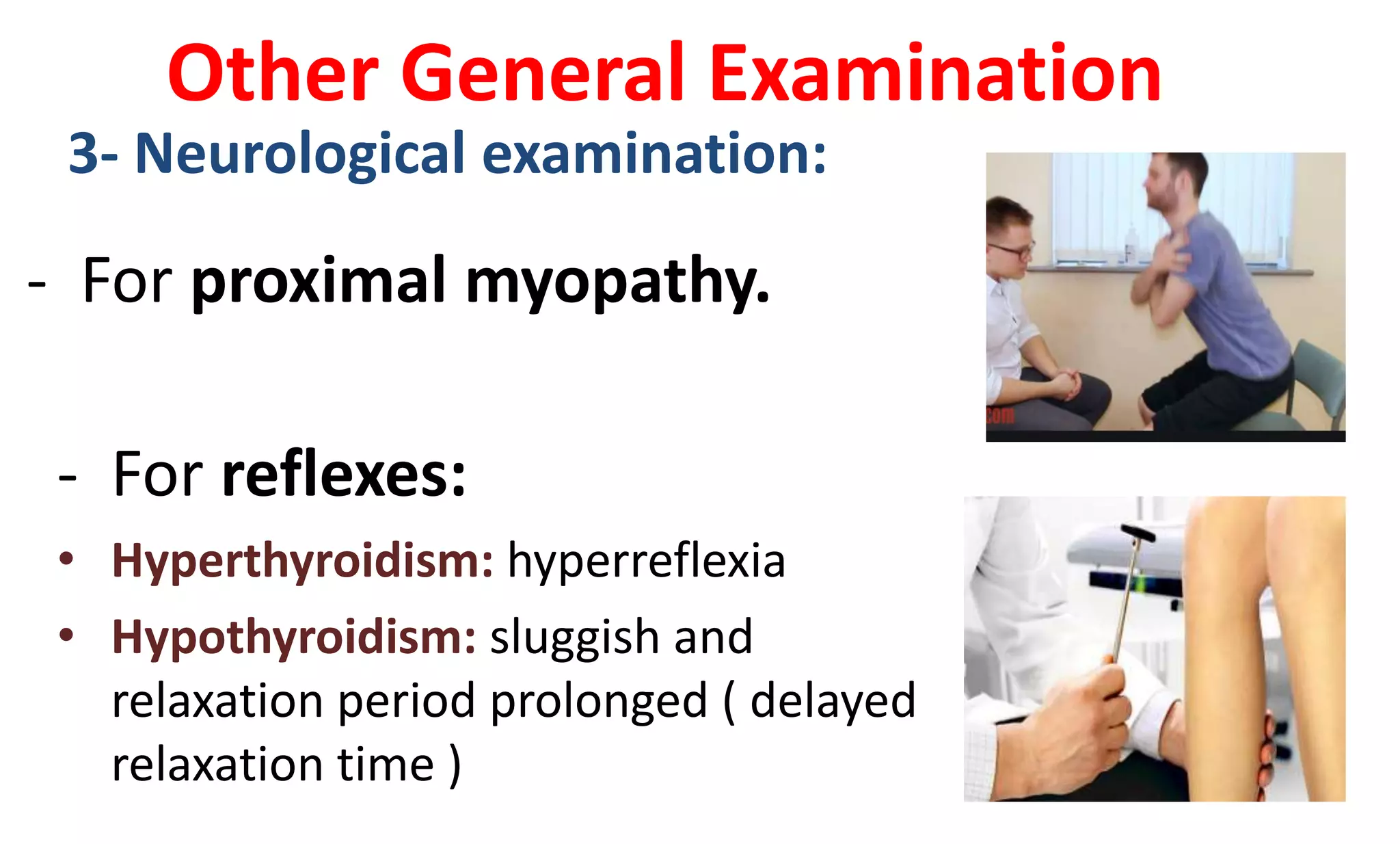 Thyroid History and Physical Examination | PPTX