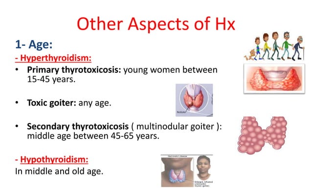 Thyroid History and Physical Examination | PPTX | Thyroid Disorders ...