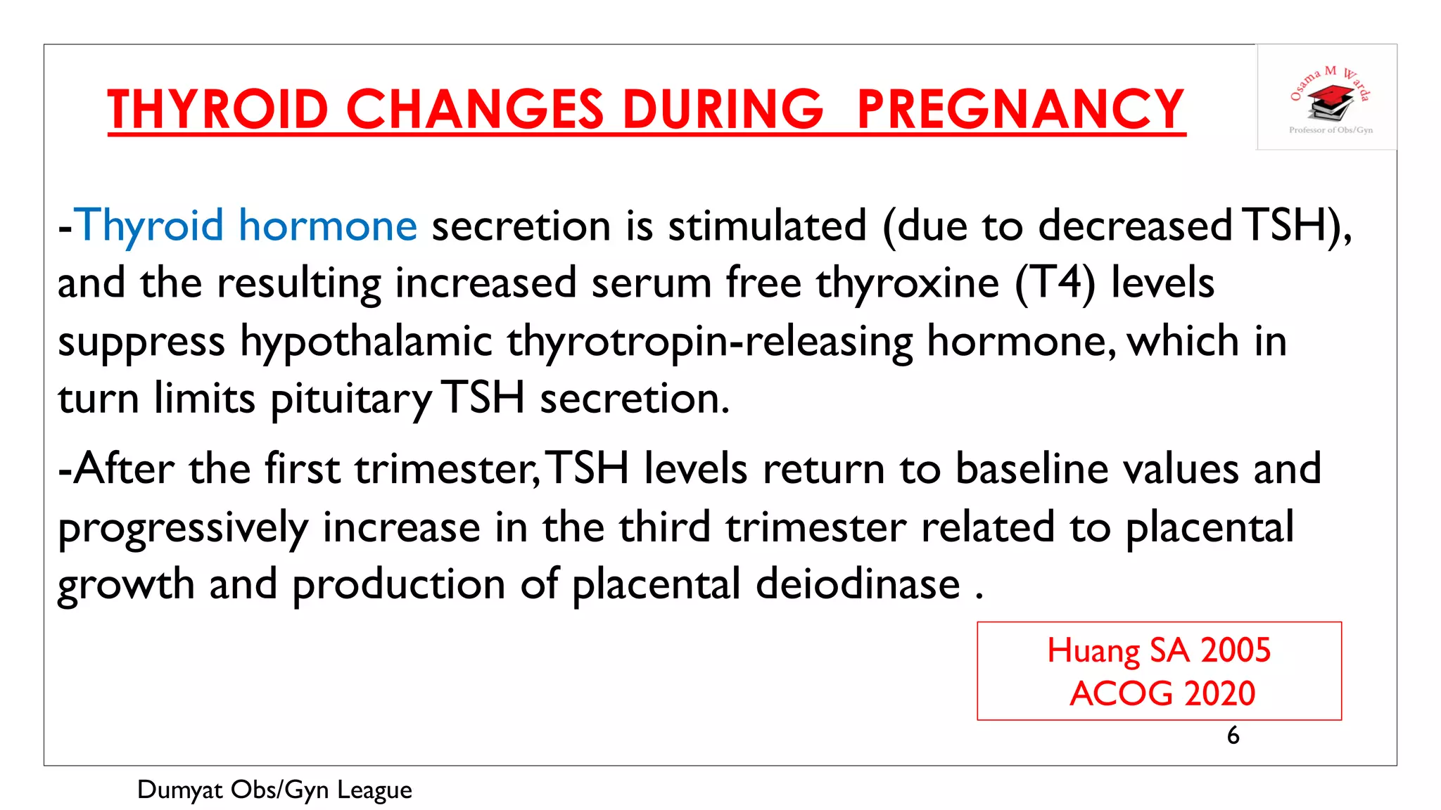 Thyroid Gland and pregnancy | PDF
