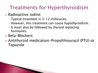 Thyroid.ppt | Thyroid Disorders | Endocrine and Metabolic Diseases