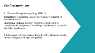 an overview on thyroid cancer and approach to it.pptx