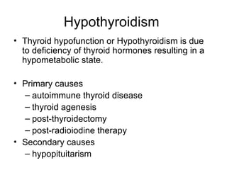 thyroid hormones, hyper/hypofunction.ppt