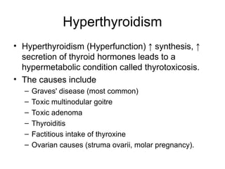 thyroid hormones, hyper/hypofunction.ppt