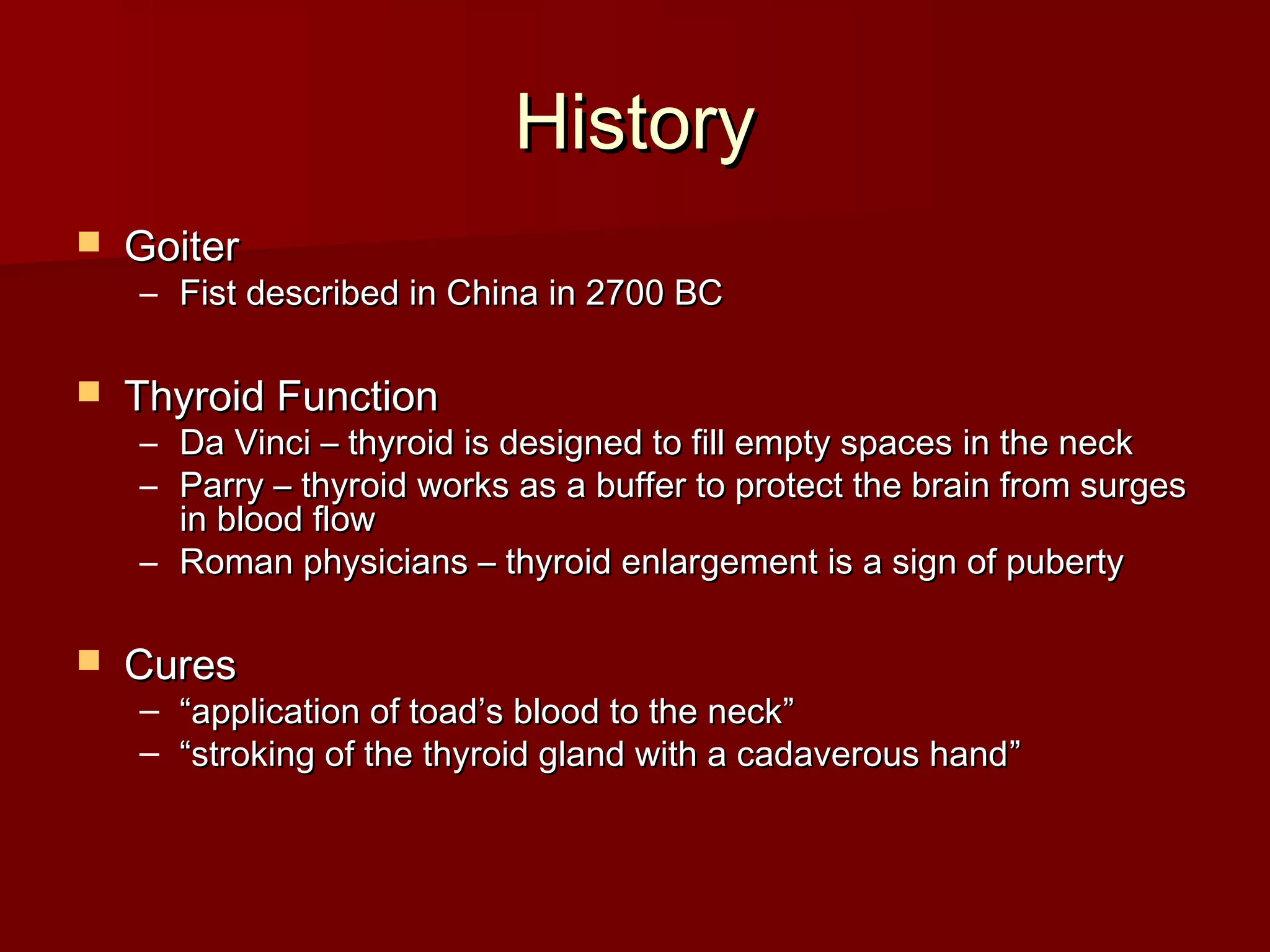Thyroid Benign Slides Ppt