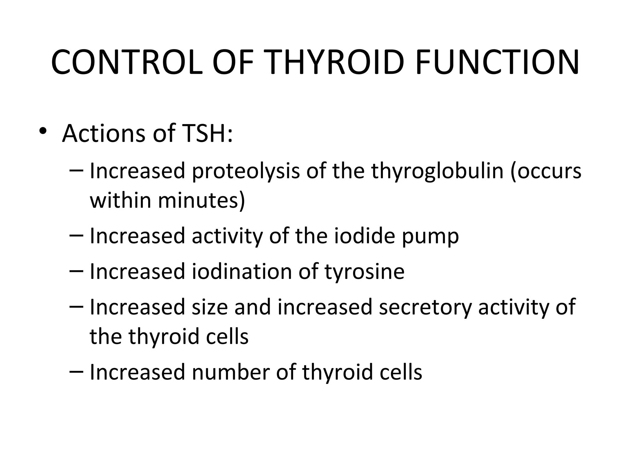 Thyroid functions and disorders presentation | PPT