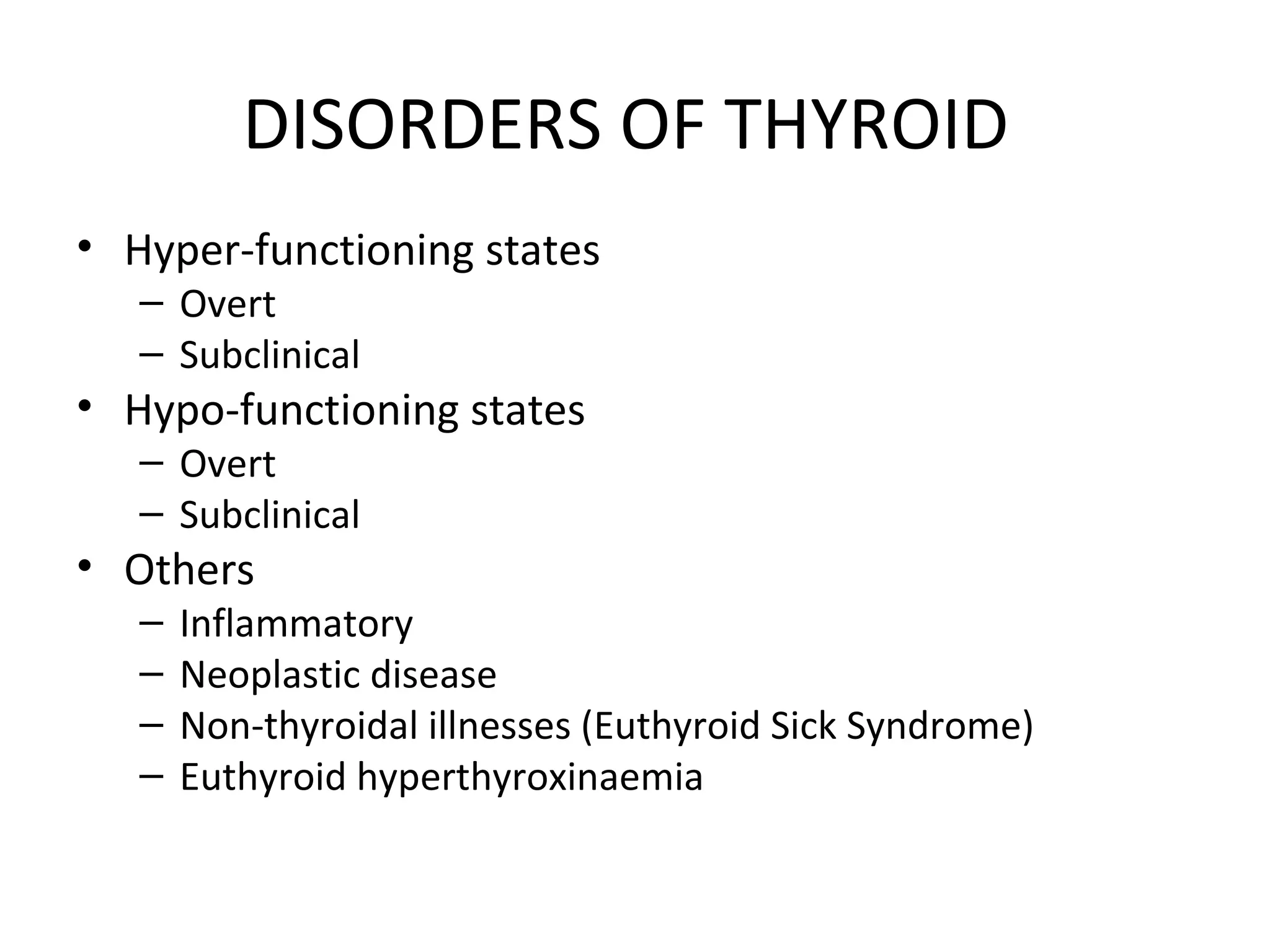 Thyroid functions and disorders presentation | PPT
