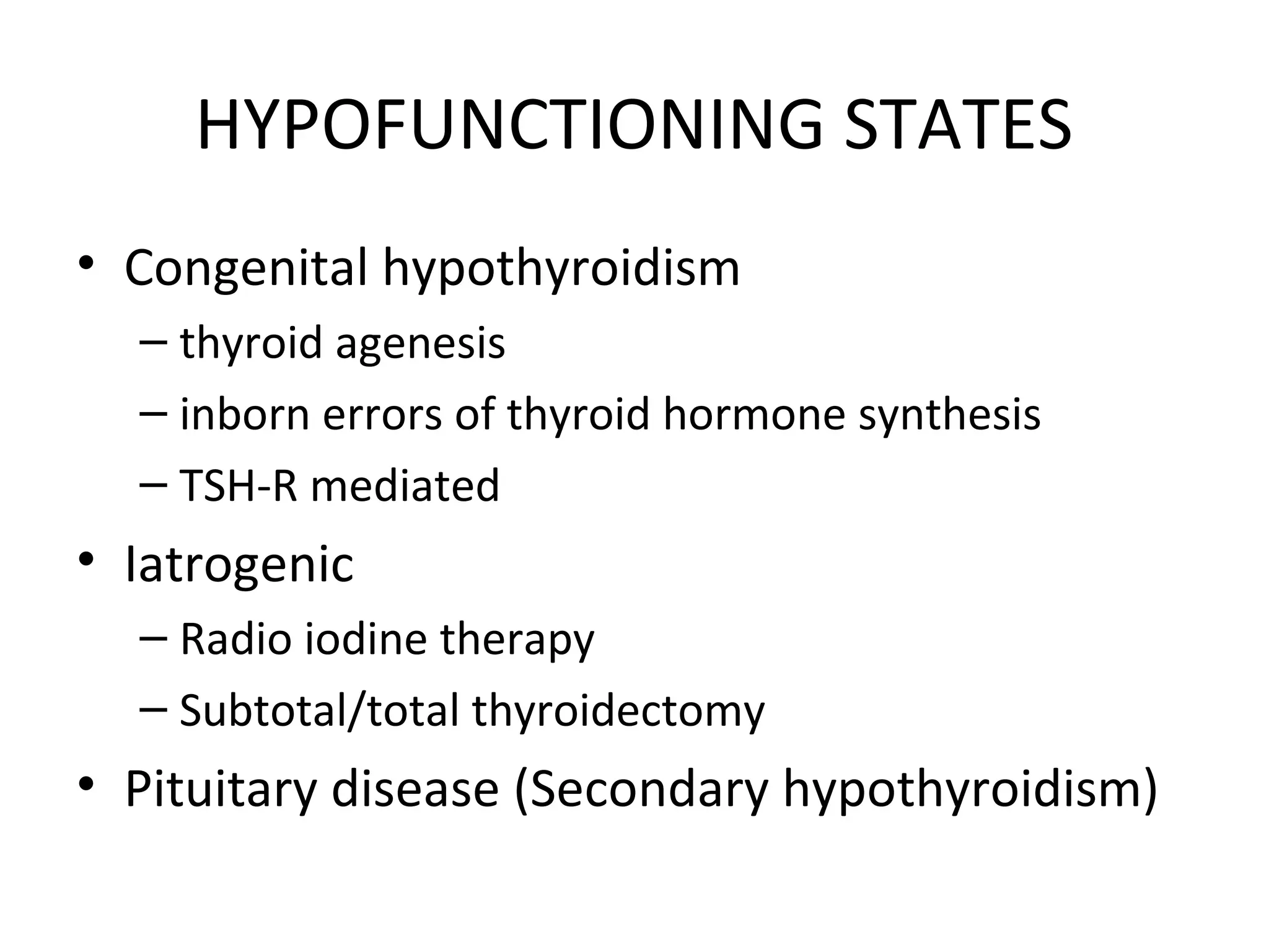 Thyroid functions and disorders presentation | PPT