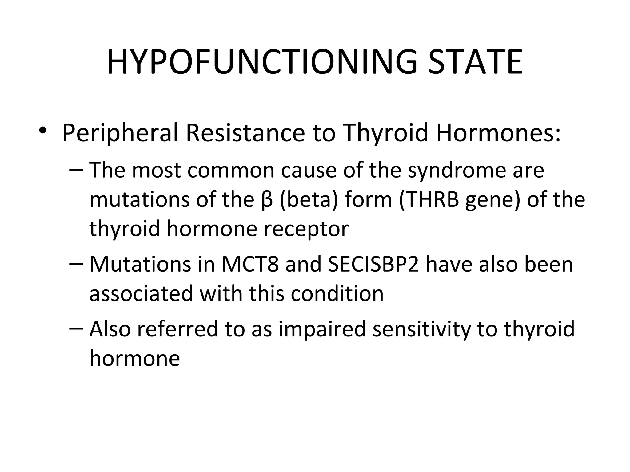 Thyroid functions and disorders presentation | PPT