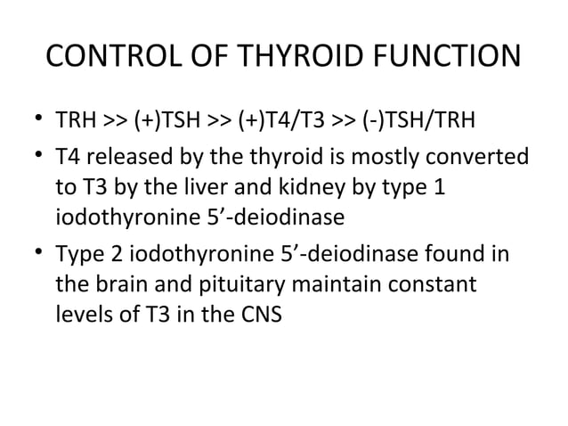 Thyroid functions and disorders presentation | PPT | Thyroid Disorders ...