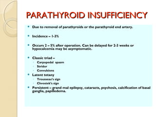 Thyroid surgery complications | PPT