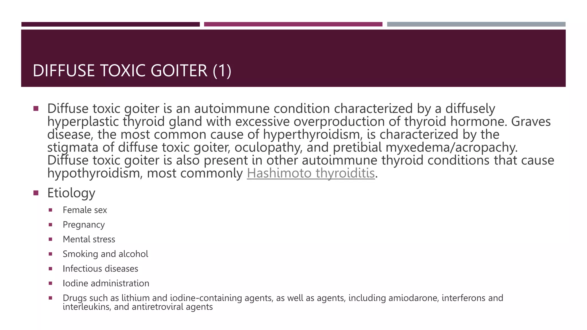 Thyroid Disorders | PPTX