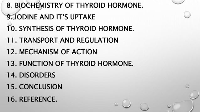 Thyroid gland :- structure and function | PPTX
