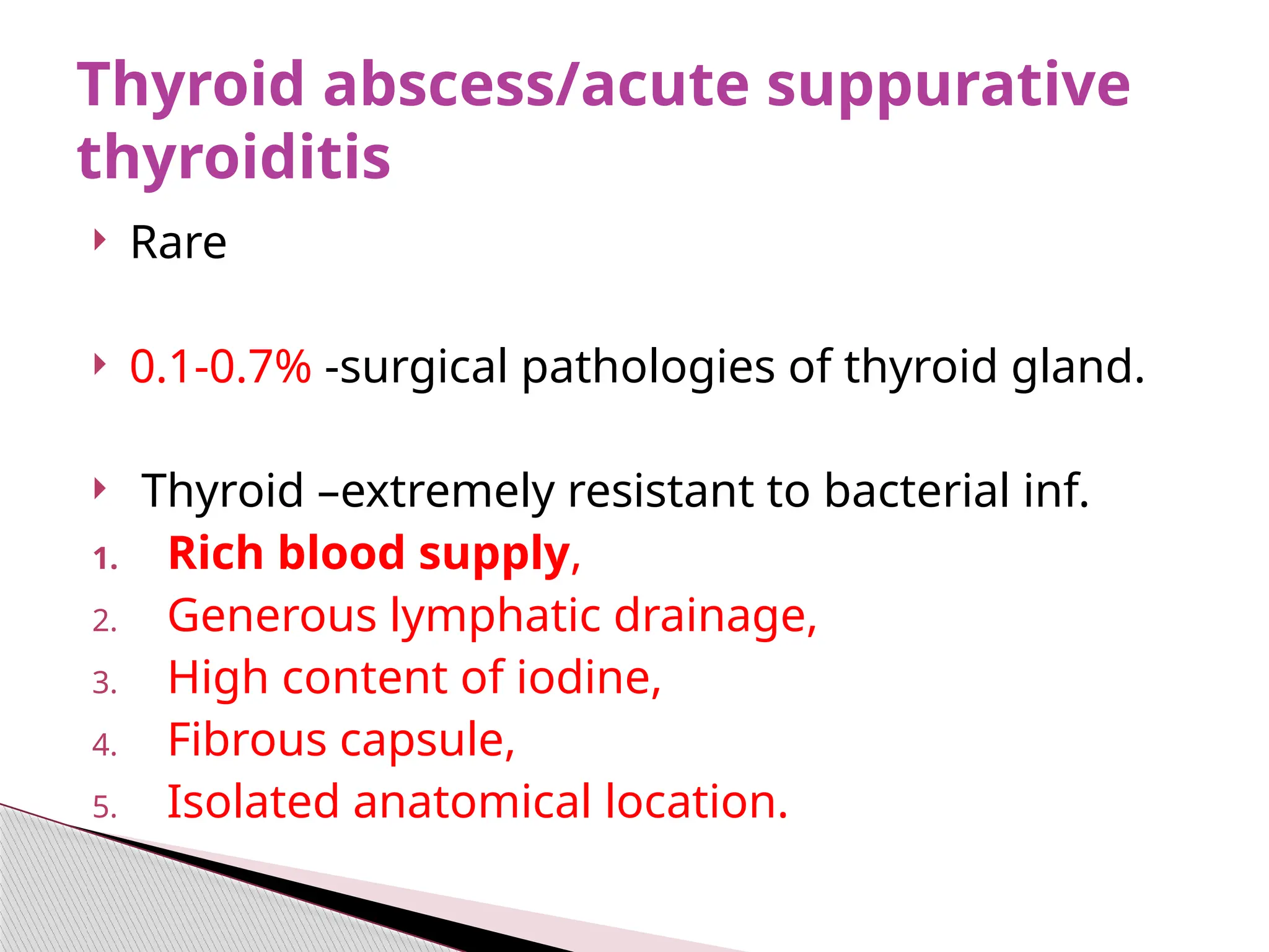 thyroid abscess ppt very rare case of thyroid abscess | PPTX