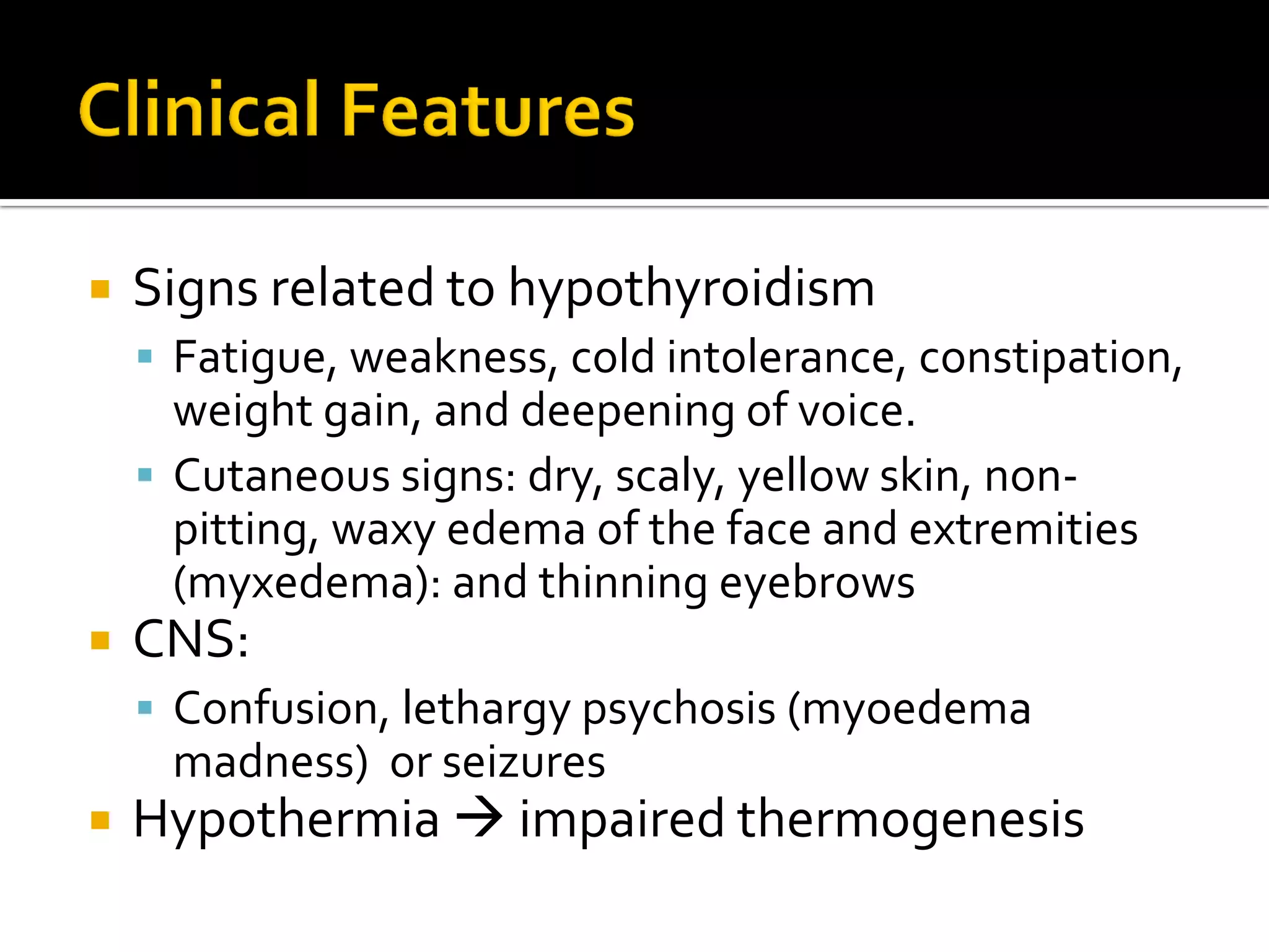Thyroid Storms Emergency and Myxedema Crisis | PDF