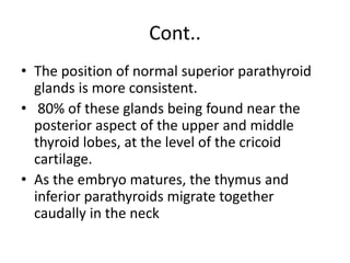 Surgical Thyroid anatomy | PPTX