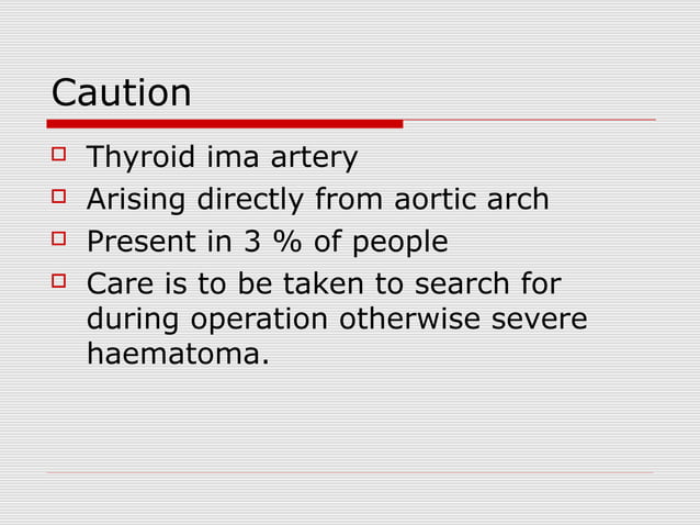 Thyroid anatomy | PPT