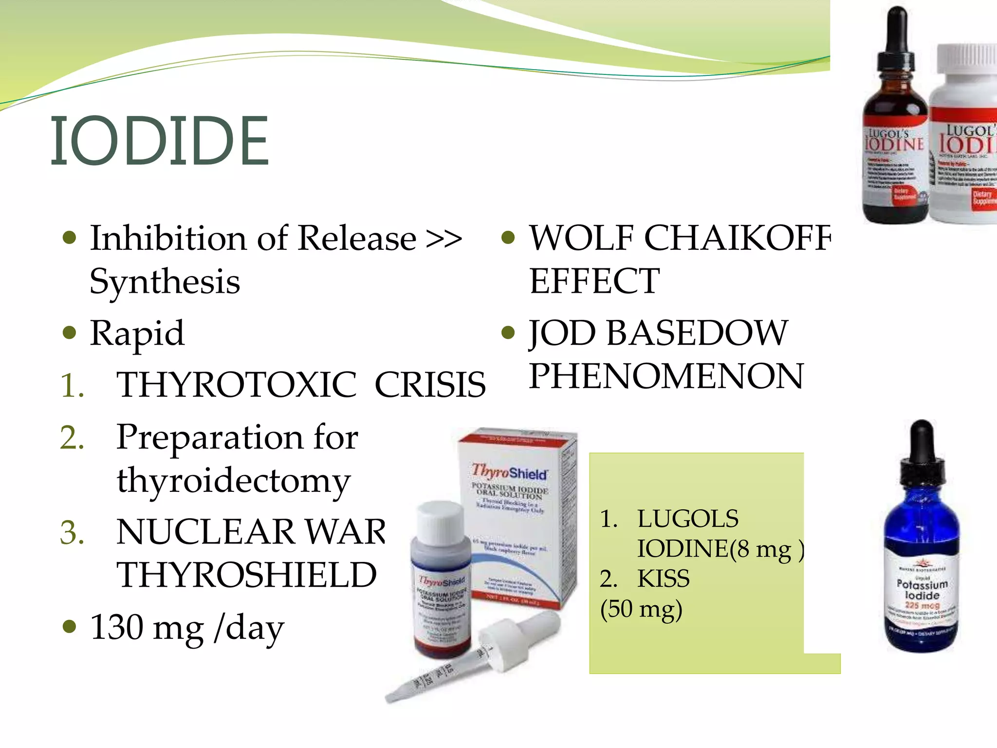 Thyroid and antithyroid drugs | PPTX