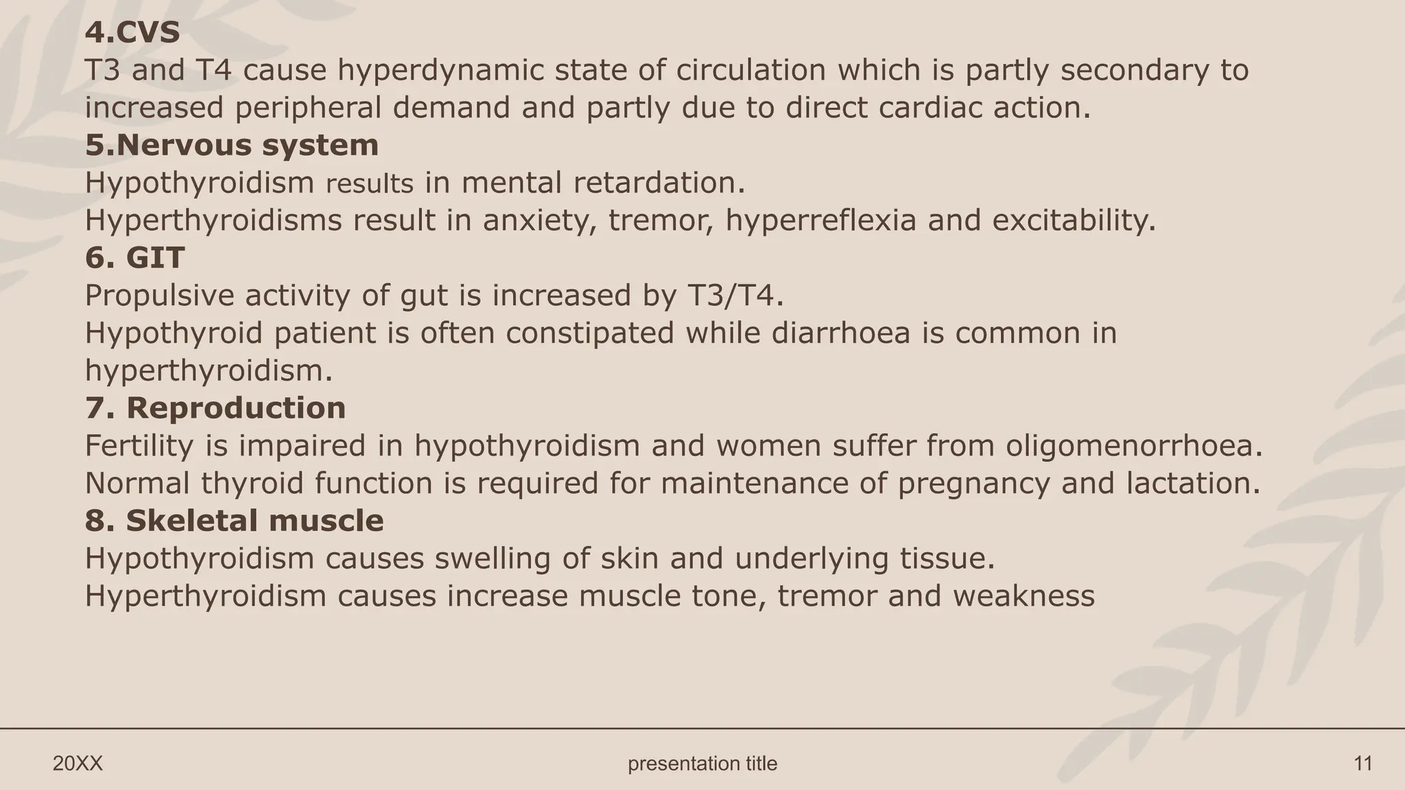 Thyroid and anti-thyroid drugs. Synthesis of thyroid hormone | PPTX