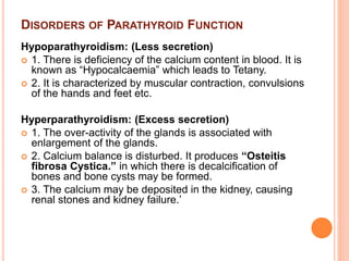 Thyroid and Parathyroid Gland | PPTX
