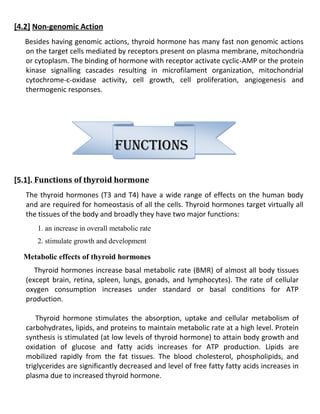 THYROID AND PARATHYROID GLAND BY HARSHAL | PDF