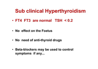Thyroid and pregnancy | PDF