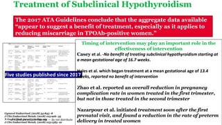 Management of Hypothyroid and Pregnancy | PPTX