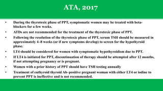 Management of Hypothyroid and Pregnancy | PPTX